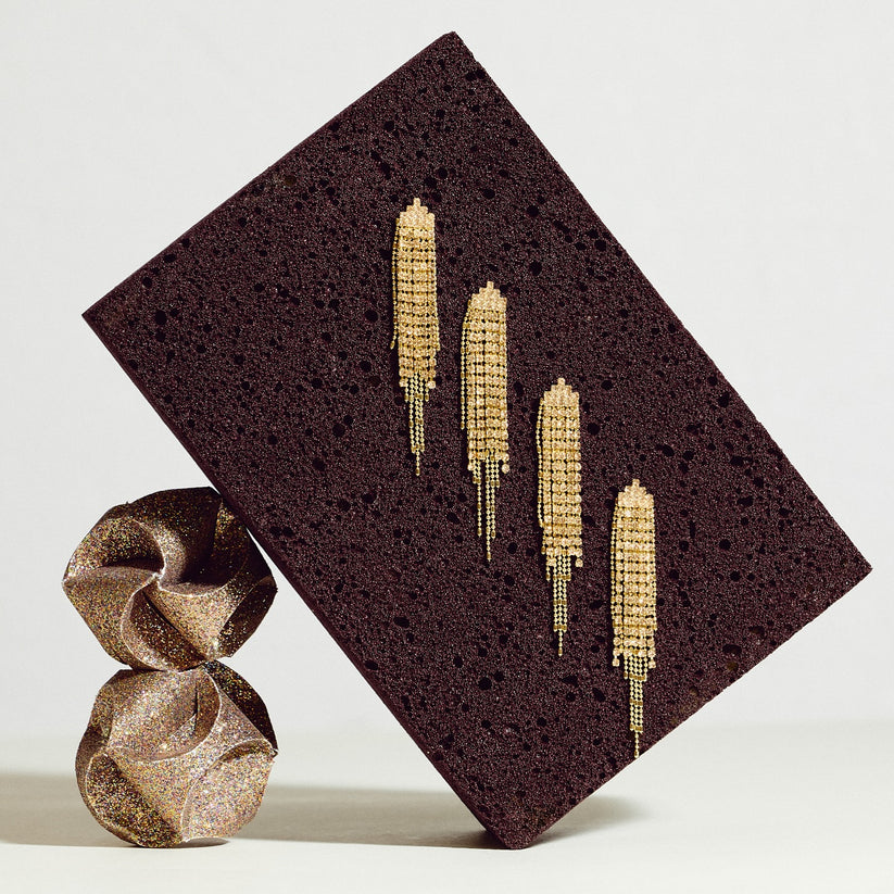 Golden party tassel - Gold – TP Kjoler