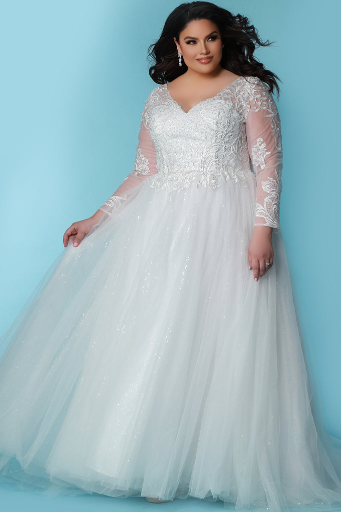 Plus size wedding dress Luisa – TP Kjoler